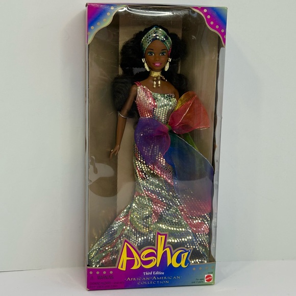 Mattel | Toys | 995 Barbie Asha Doll Third Edition Africanamerican ...